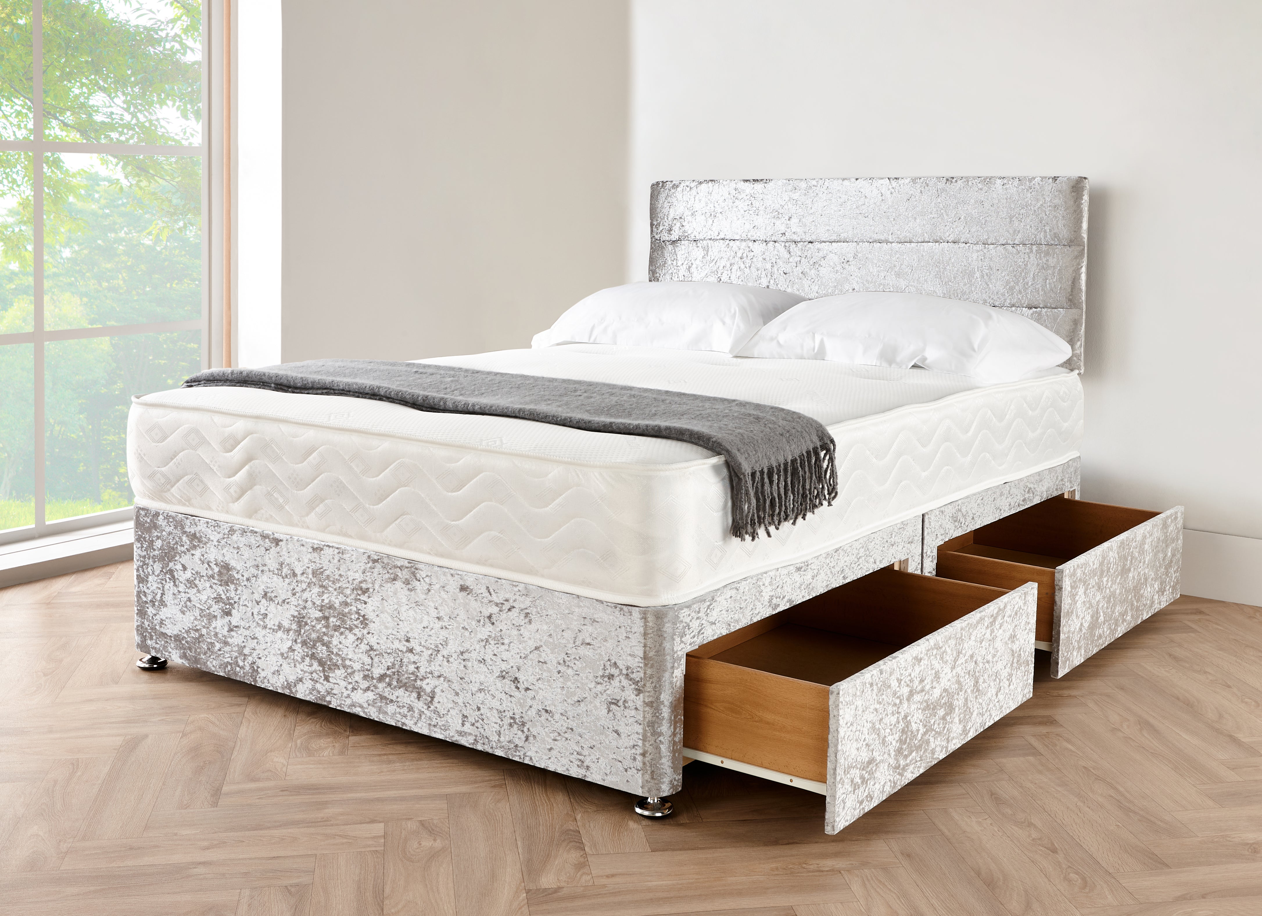 Double divan and mattress store